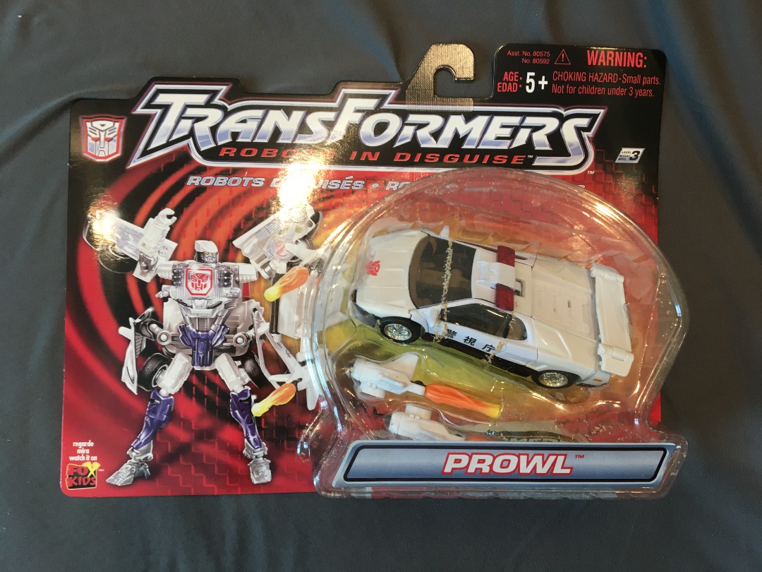 [Free Delivery] Transformers Prowl 2001 Car Robots RID Factory Sealed ...