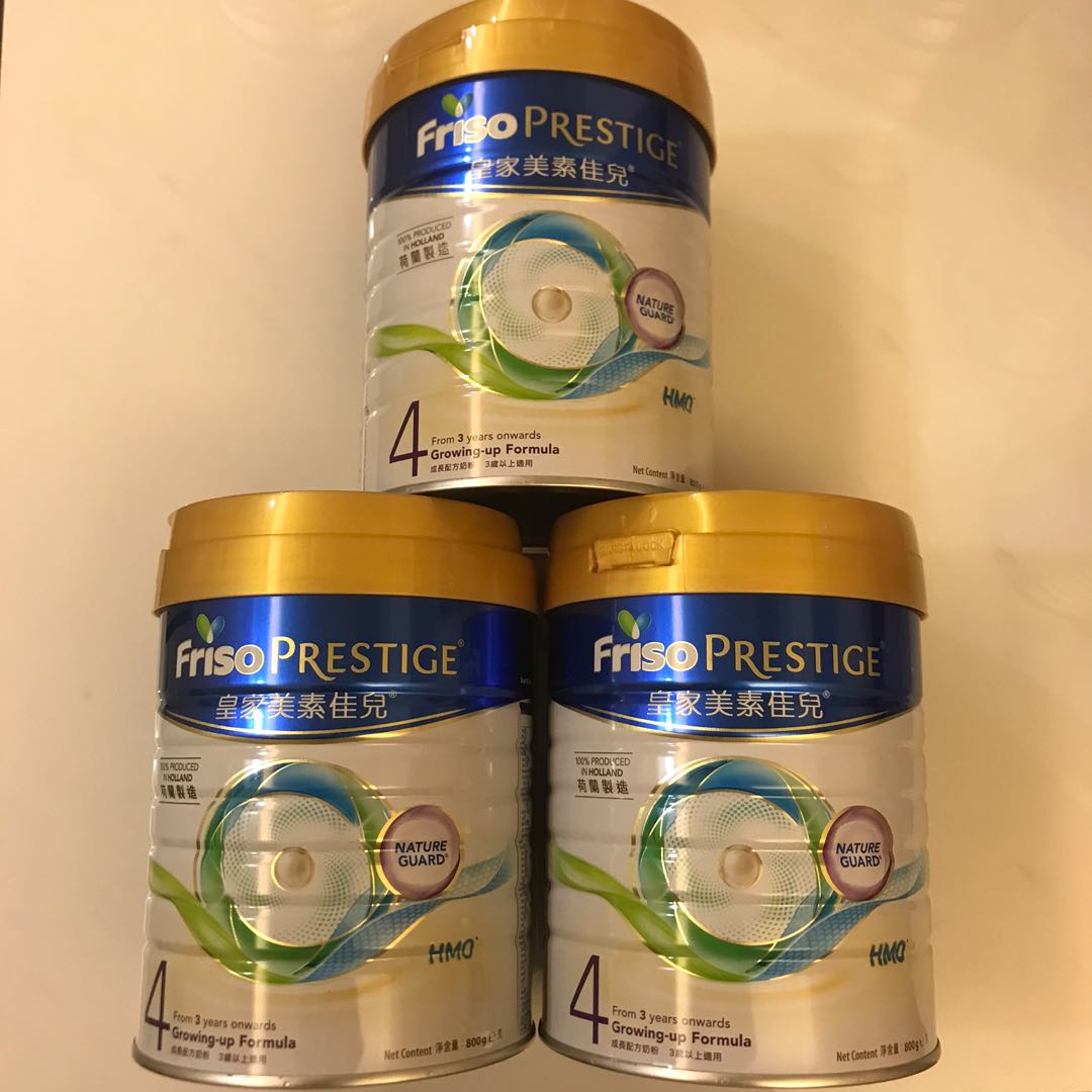 Frisolac Friso Prestige Stage 4 號 美素佳兒 皇家, 兒童＆孕婦用品, 護理及餵哺, 護理及餵哺 - 母乳及 ...