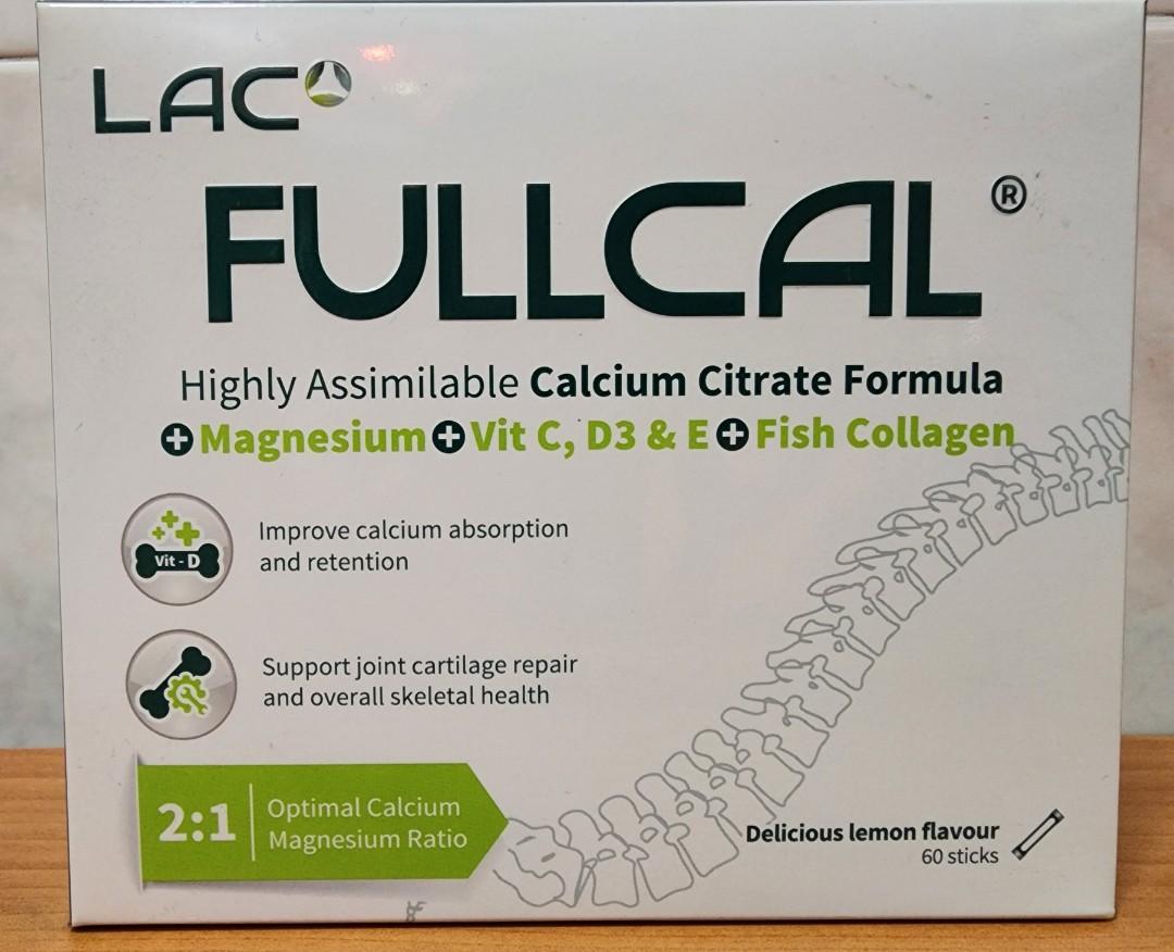 Fullcal - Lemon flavour, Health & Nutrition, Health Supplements ...