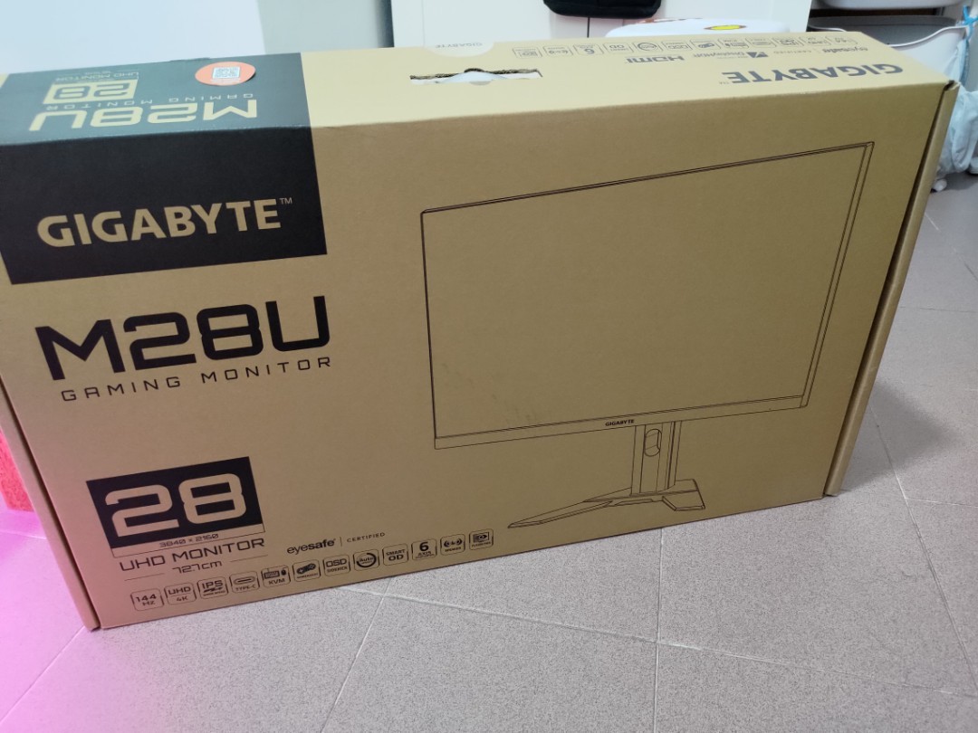 Gigabyte M28u ( for next gen consoles) 120hz, Computers & Tech, Parts ...