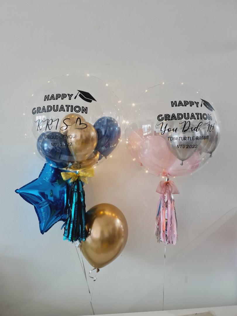 Graduation balloons, helium balloons, helium balloon, happy graduation ...