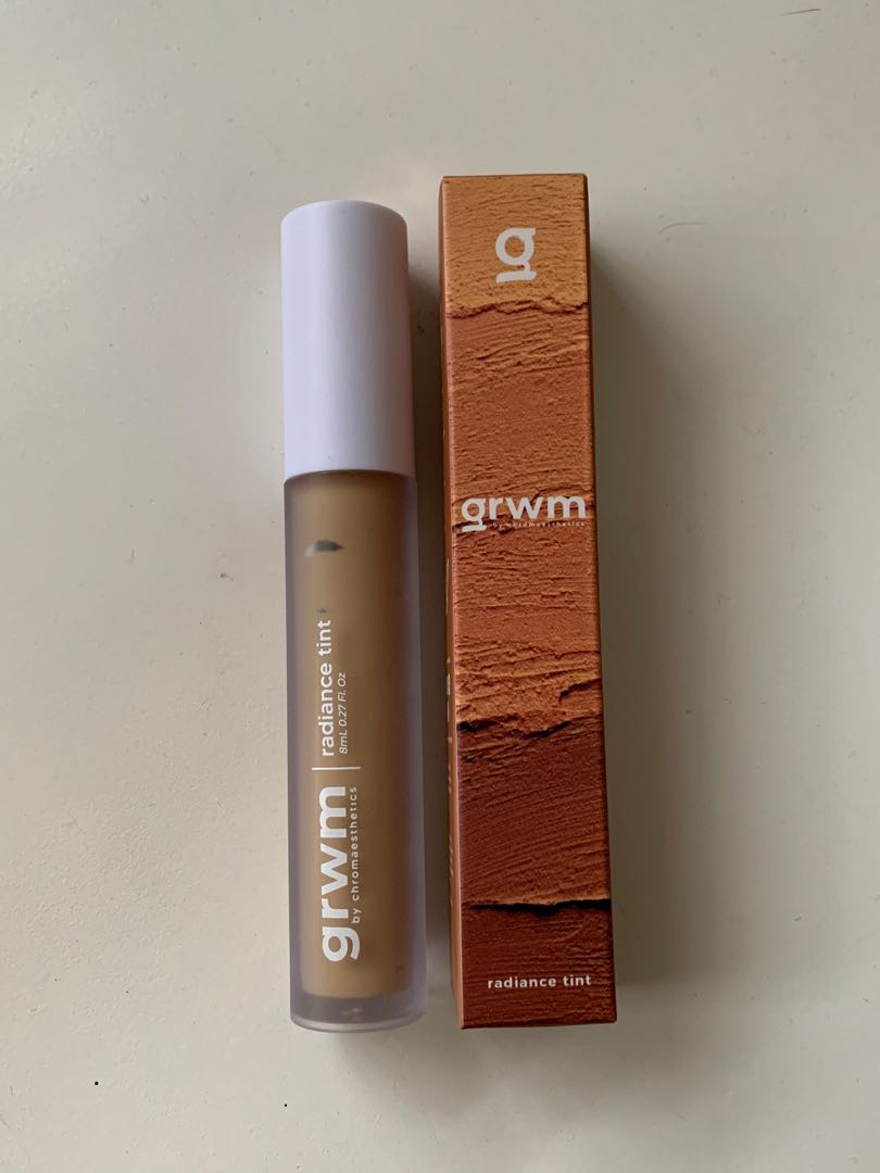 GRWM Cosmetics Radiance Tint in 21 Almond 8 ml [ Long-lasting Multi-Use ...