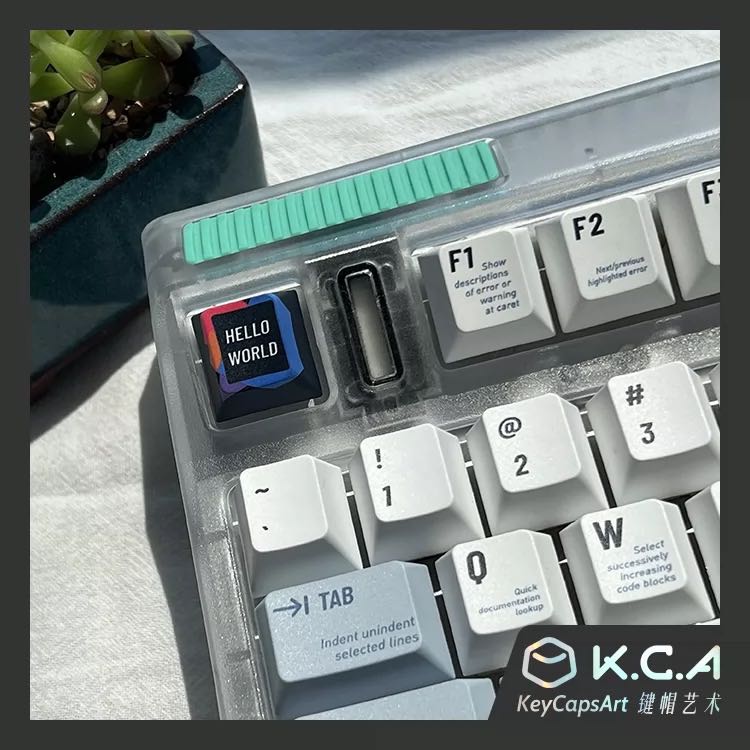 Hello World Keycaps, Computers & Tech, Parts & Accessories, Computer ...