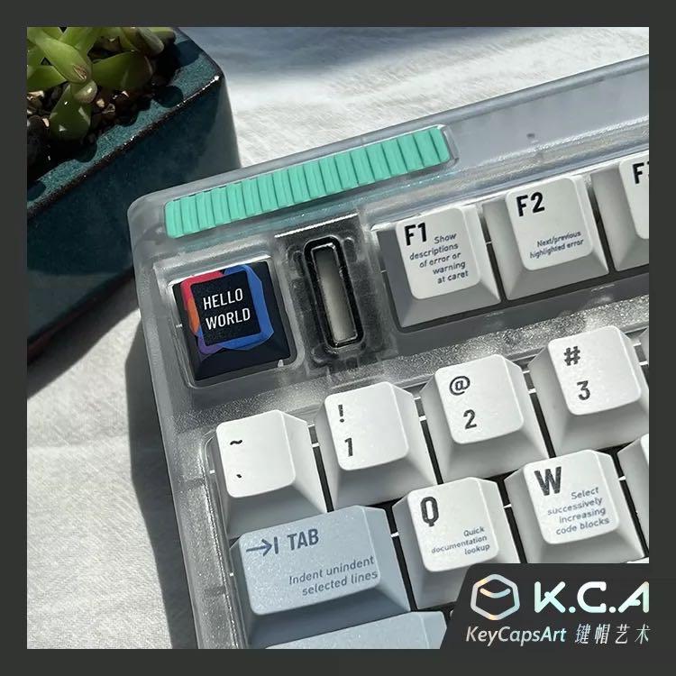 Hello World Keycaps, Computers & Tech, Parts & Accessories, Computer ...