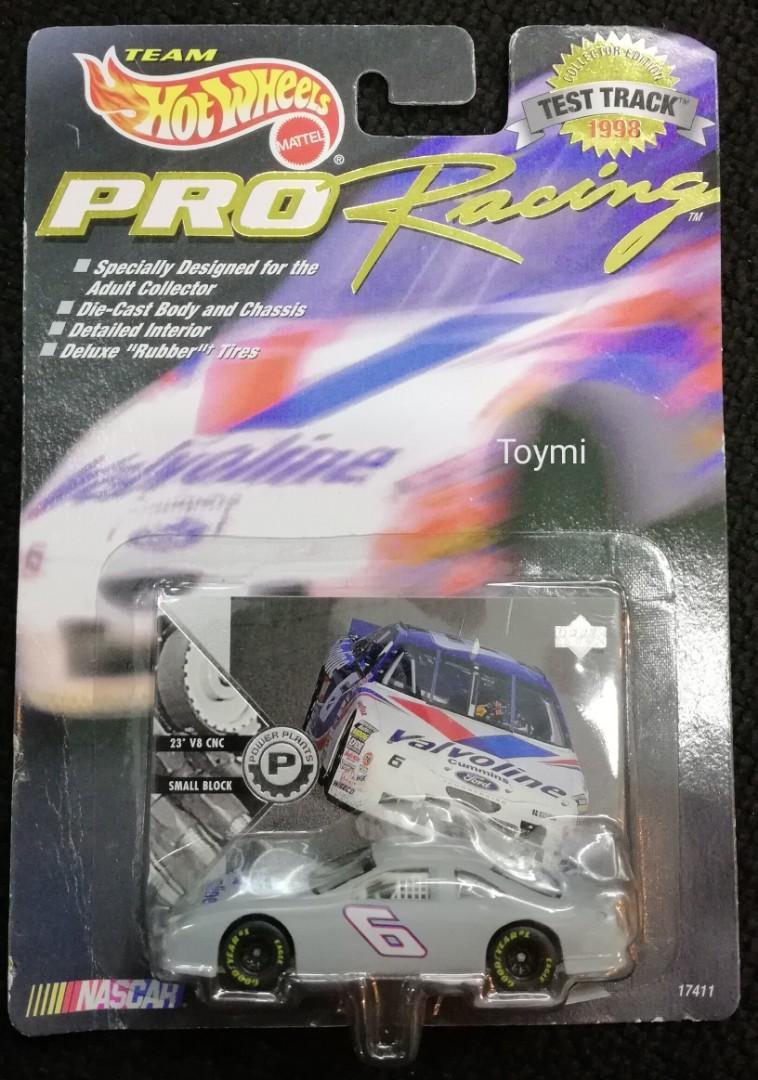 Hot wheels Nascar Pro Racing Ford Valvoline No.6 Test car, Hobbies ...