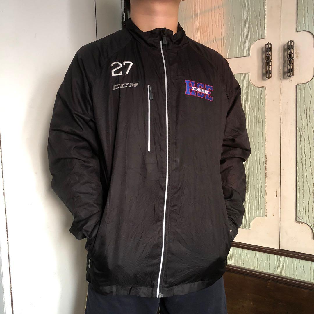 HSE hockey jacket, Men's Fashion, Coats, Jackets and Outerwear on Carousell