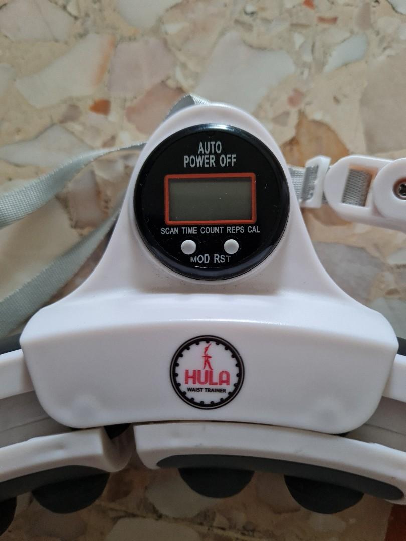 Hula hoop with counter, Sports Equipment, Exercise & Fitness, Toning ...