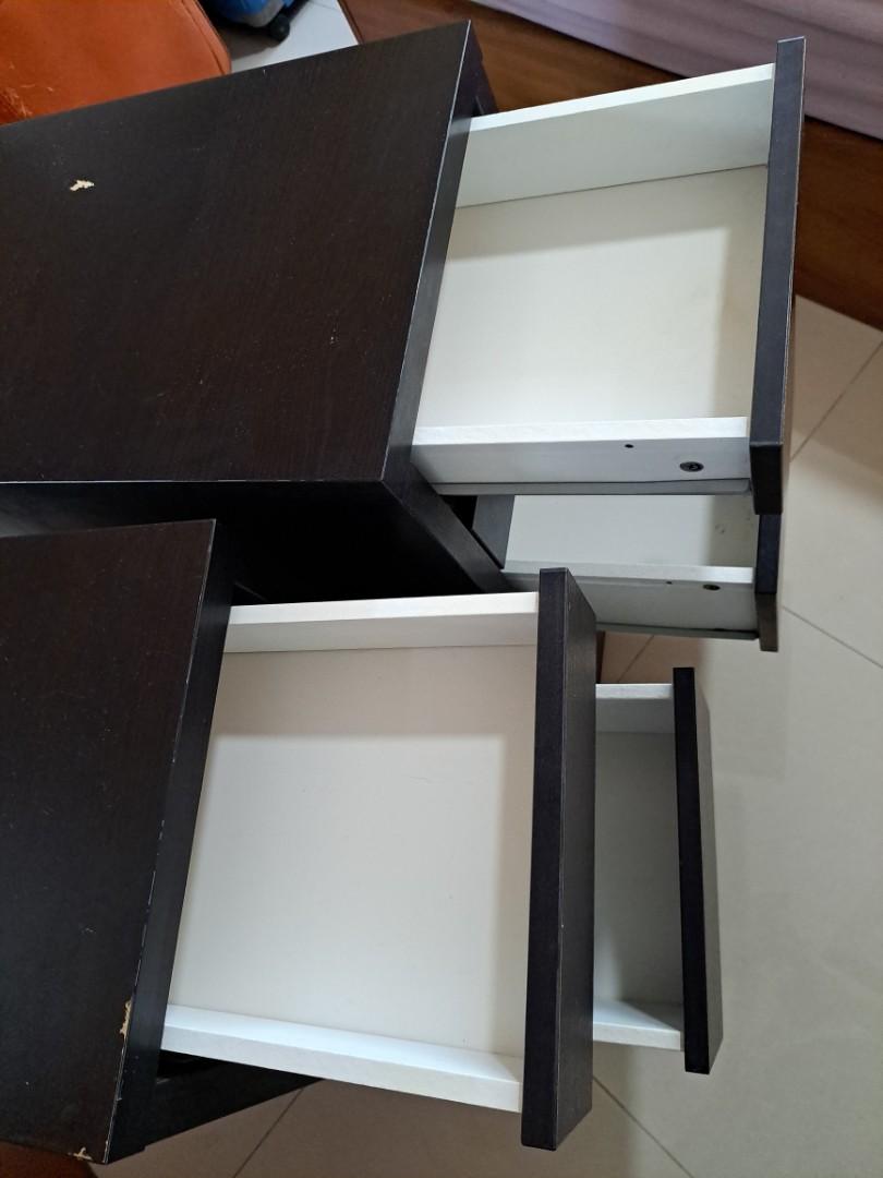 IKEA Micke drawer unit on castors in black, Furniture & Home Living ...