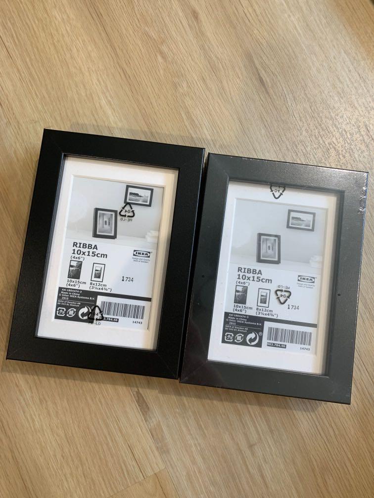 IKEA Ribba Black Frame, Furniture & Home Living, Home Decor, Frames ...