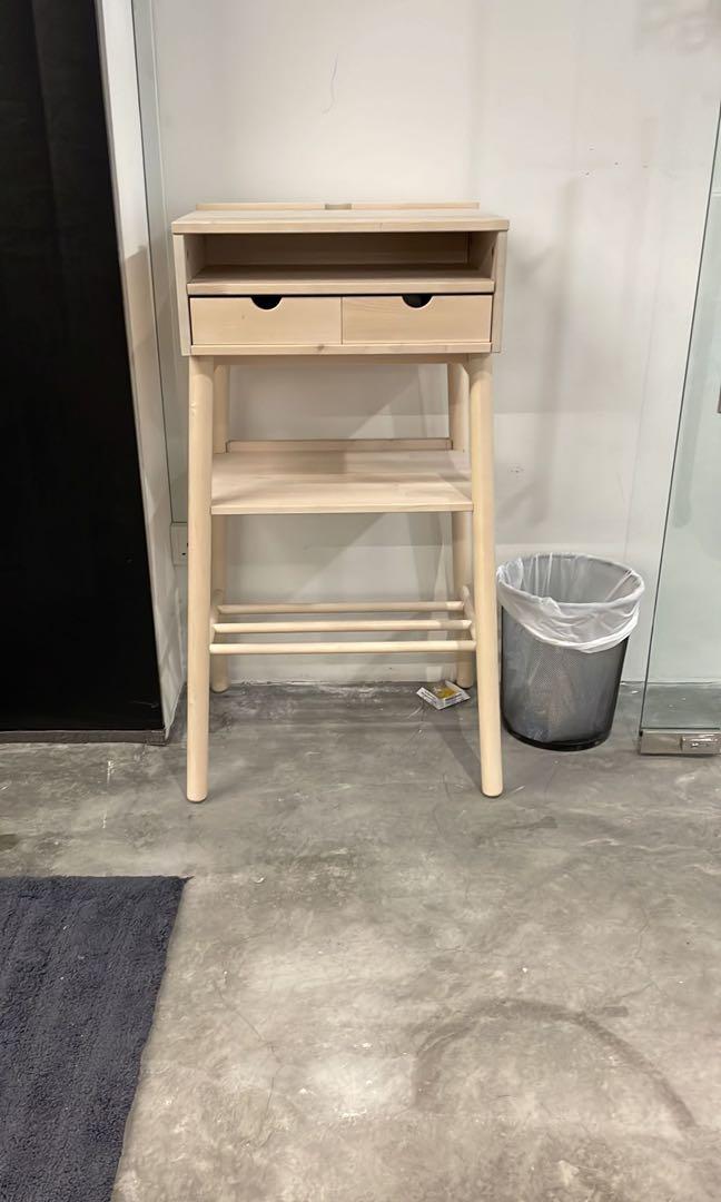 IKEA KNOTTEN Standing desk shelf , drawer , table, Furniture & Home ...