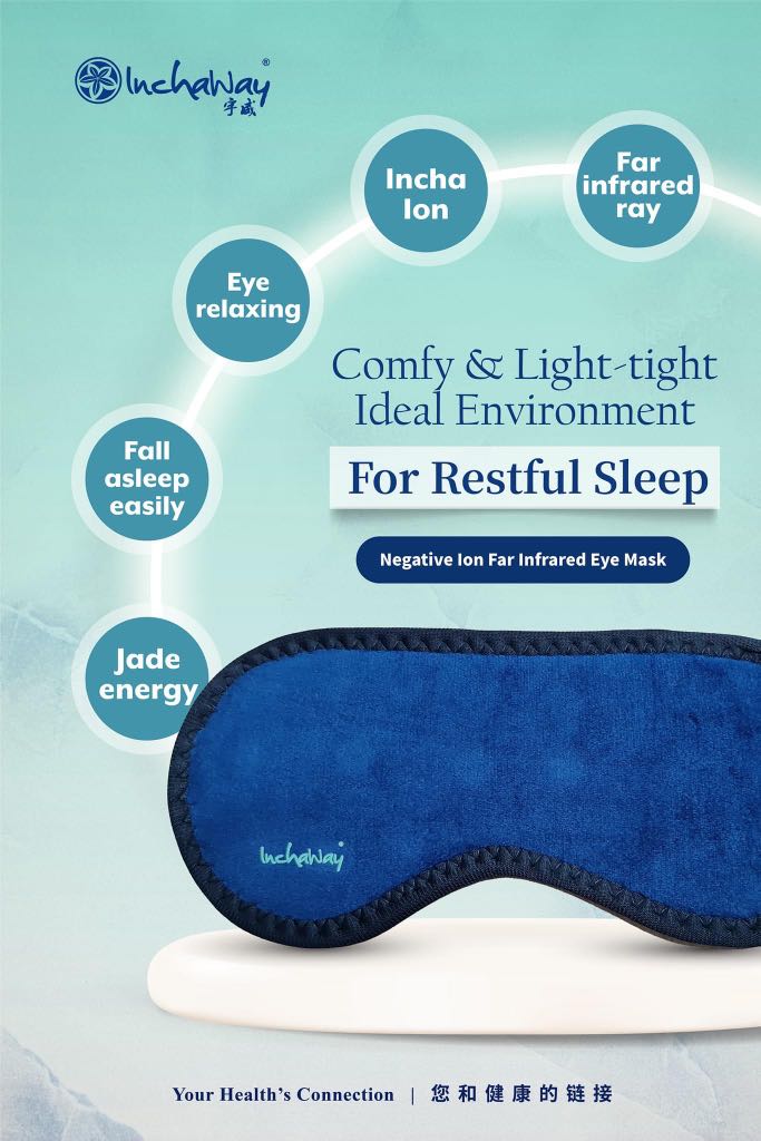 Inchaway Negative ion fat infrared Eye Mask, Beauty & Personal Care ...