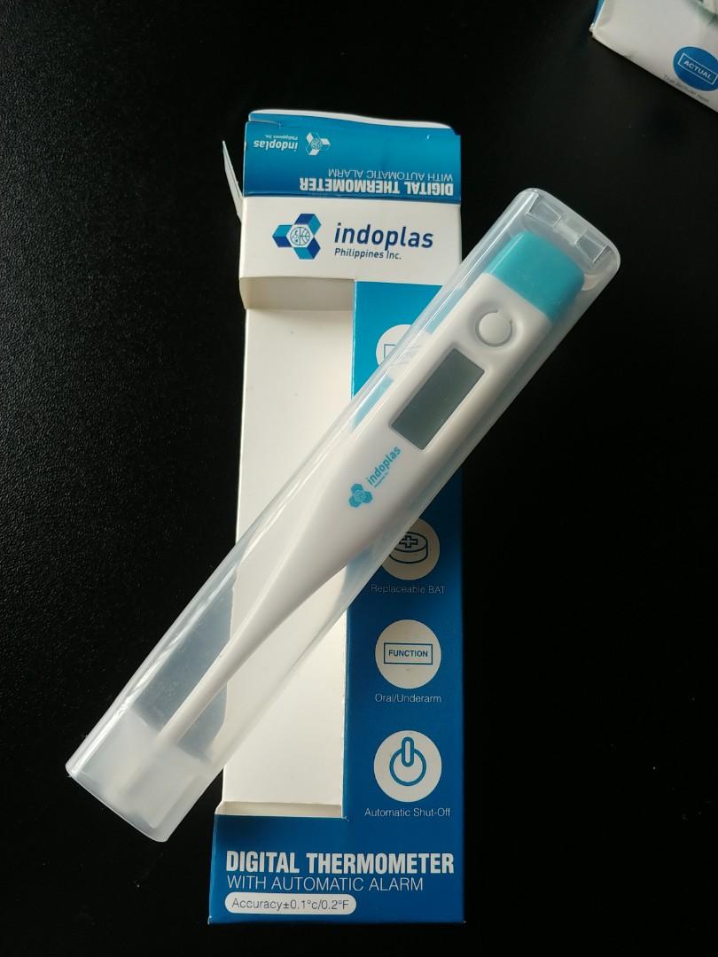 Indoplas Digital Thermometer, Health & Nutrition, Thermometers on Carousell