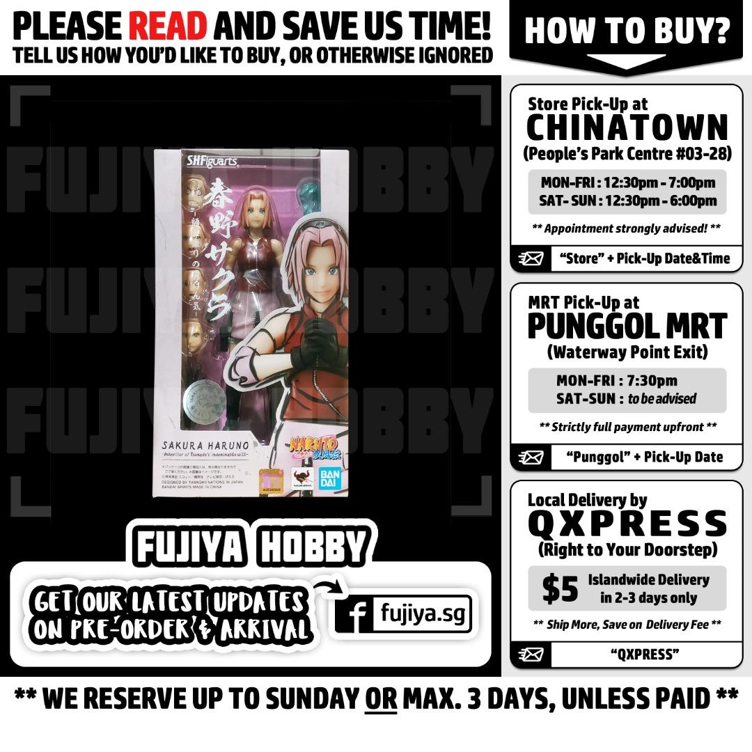[IN-STOCK!!] S.H. Figuarts SHF Naruto Series: Sakura Haruno -The ...
