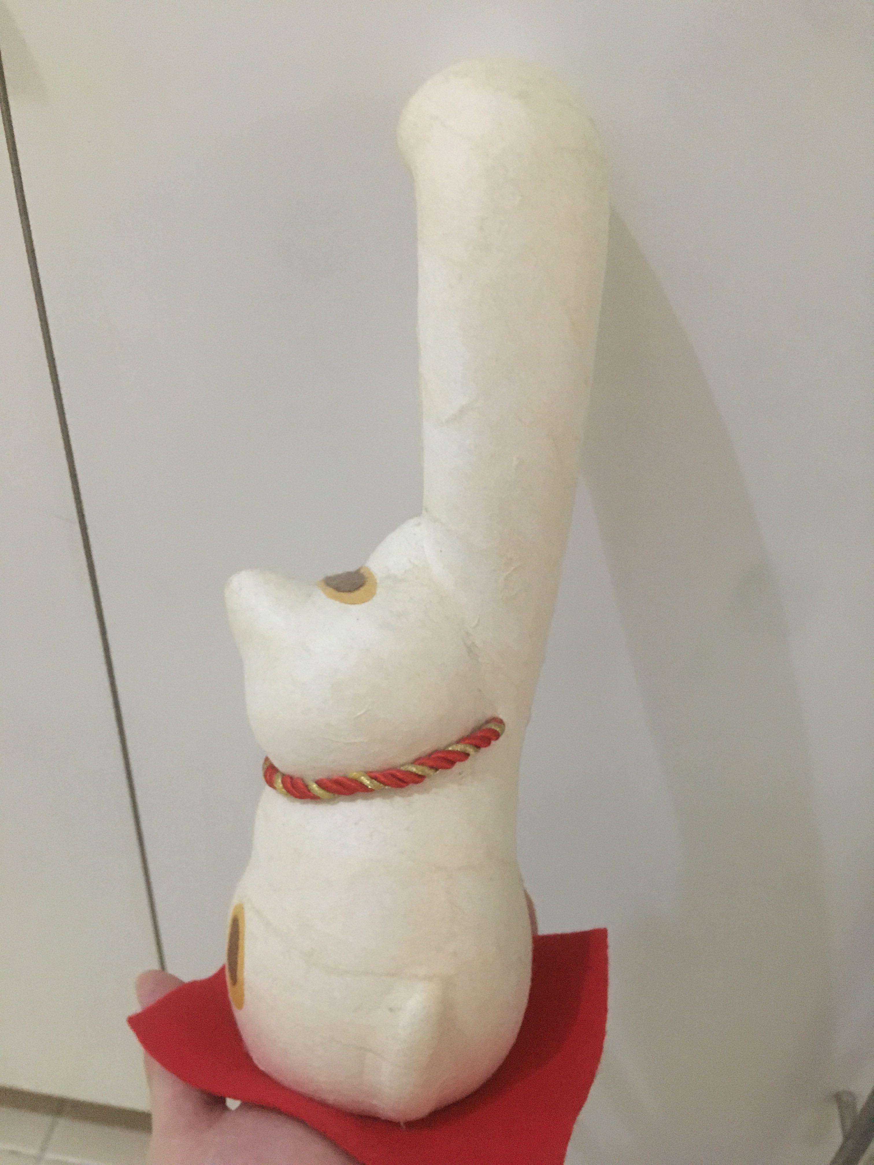 Japanese Prosperity Lucky Cat maneki-neko 30cm Tall, Furniture & Home ...