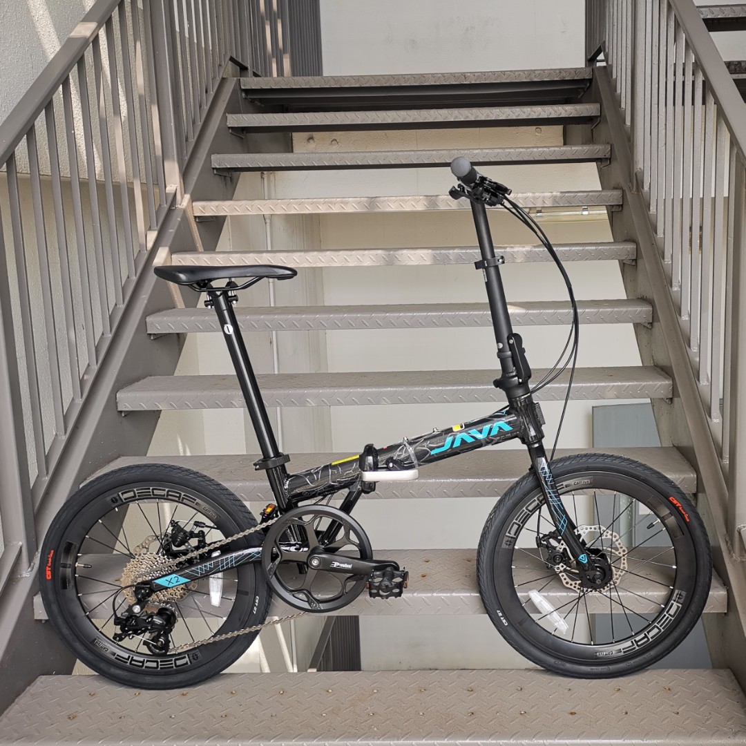 Ready stock - Java X3 folding bike / foldable bike - Alloy frameset ...