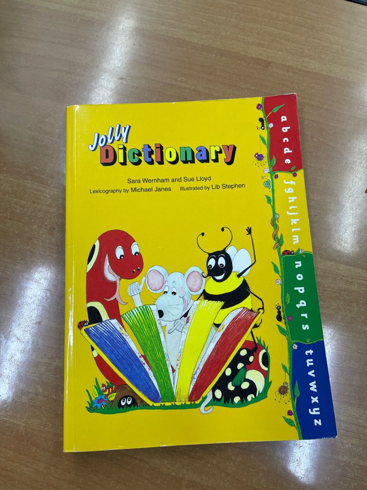Jolly dictionary, 興趣及遊戲, 書本 & 文具, 小朋友書 - Carousell