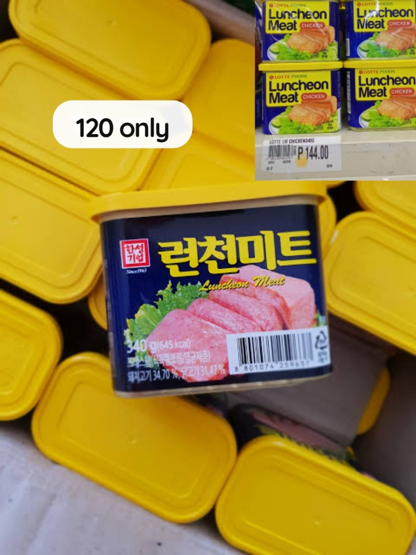 KOREAN LUNCHEON MEAT, Food & Drinks, Packaged & Instant Food on Carousell