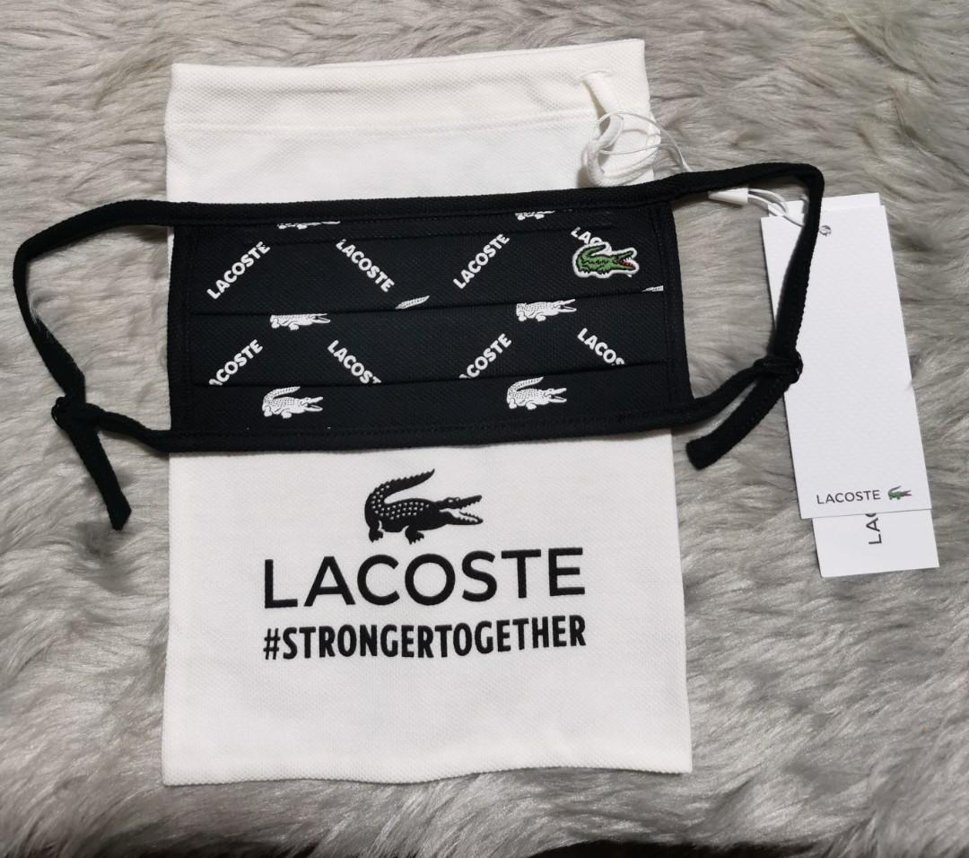 Lacoste - Face Masks(M), Health & Nutrition, Face Masks & Face Shields ...