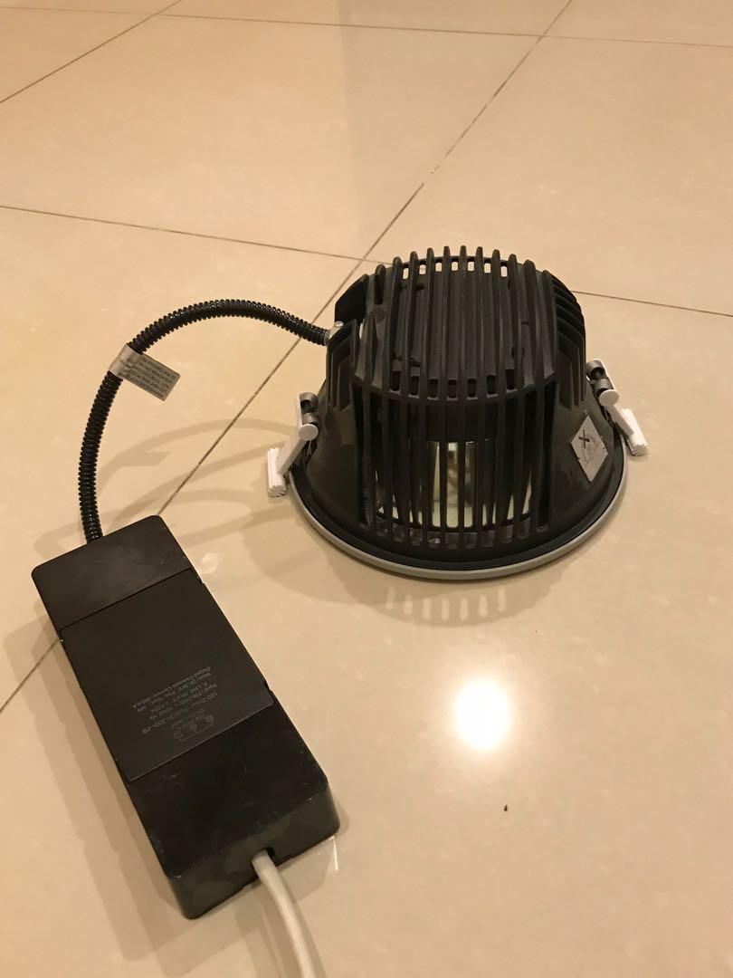 LED downlight 200mm, Furniture & Home Living, Lighting & Fans, Lighting ...