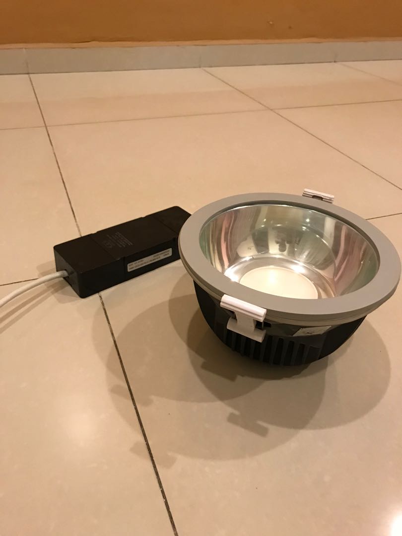 LED downlight 200mm, Furniture & Home Living, Lighting & Fans, Lighting ...