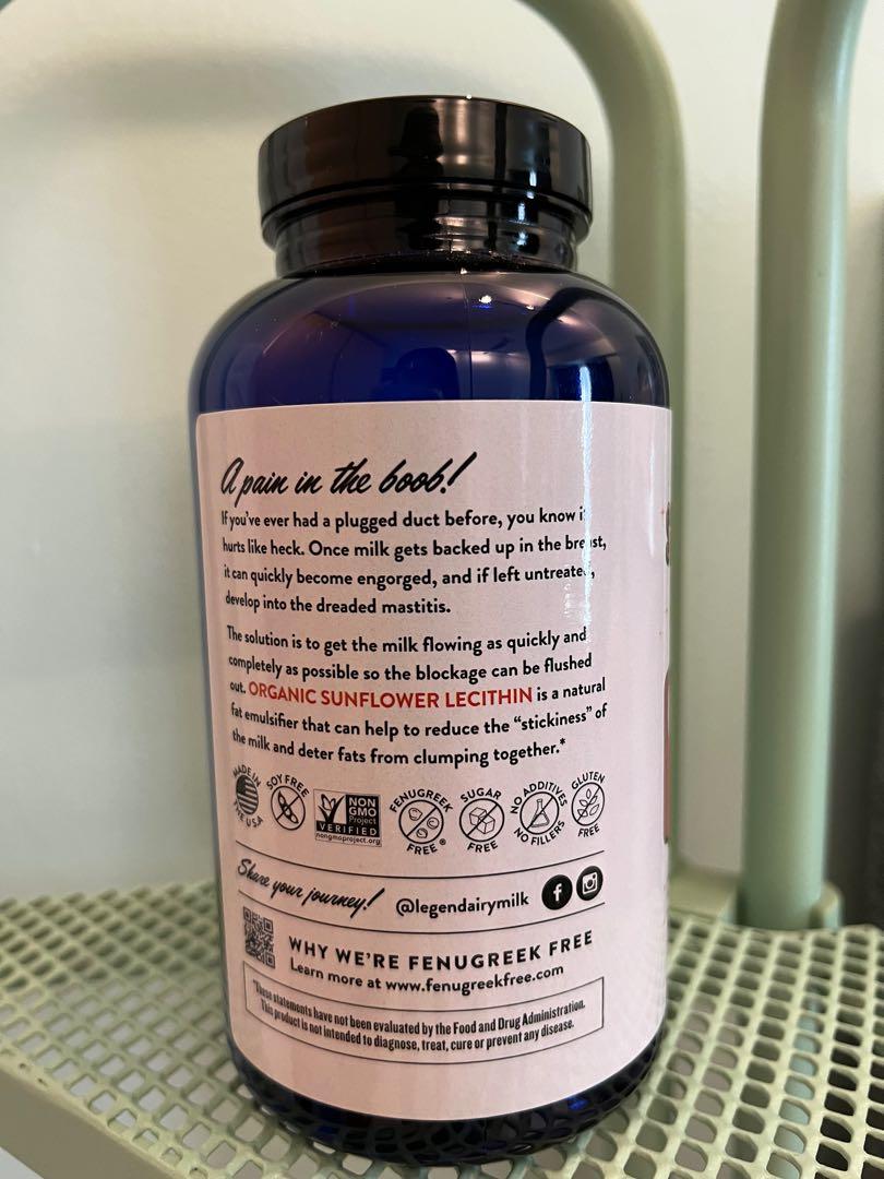 Legendairy Milk Organic Sunflower Lecithin, Babies & Kids, Nursing ...