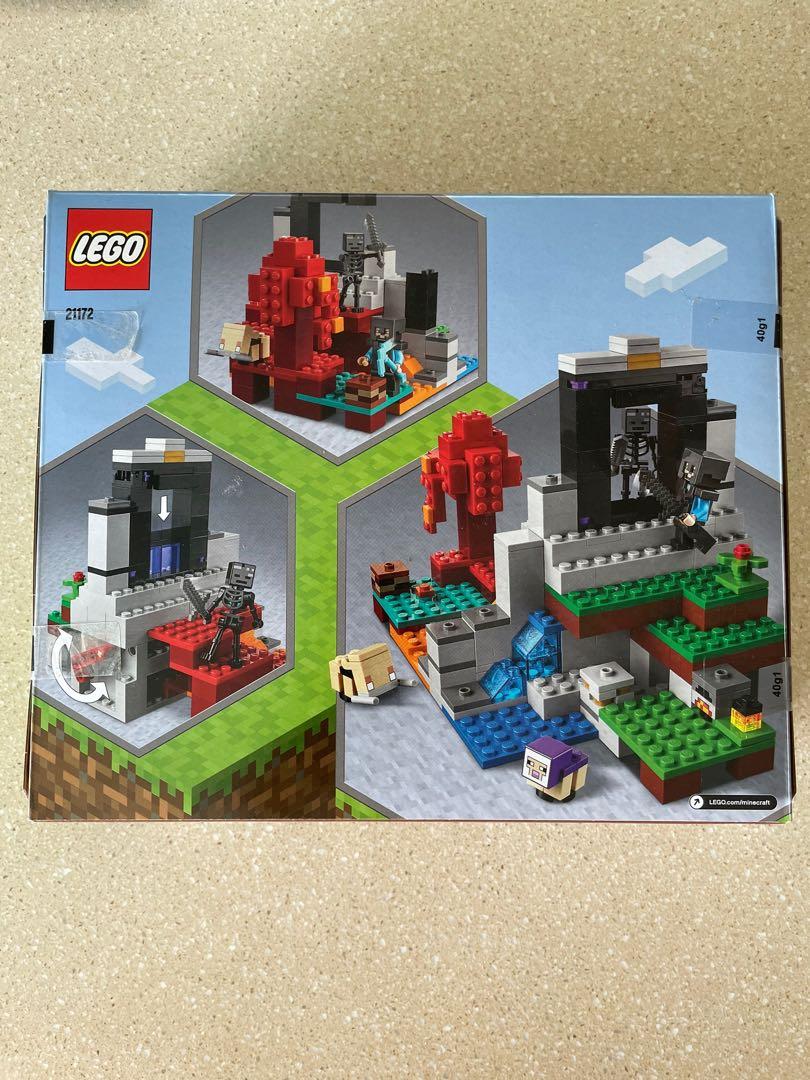 LEGO 21172 Minecraft The Ruined Portal, Hobbies & Toys, Toys & Games on ...
