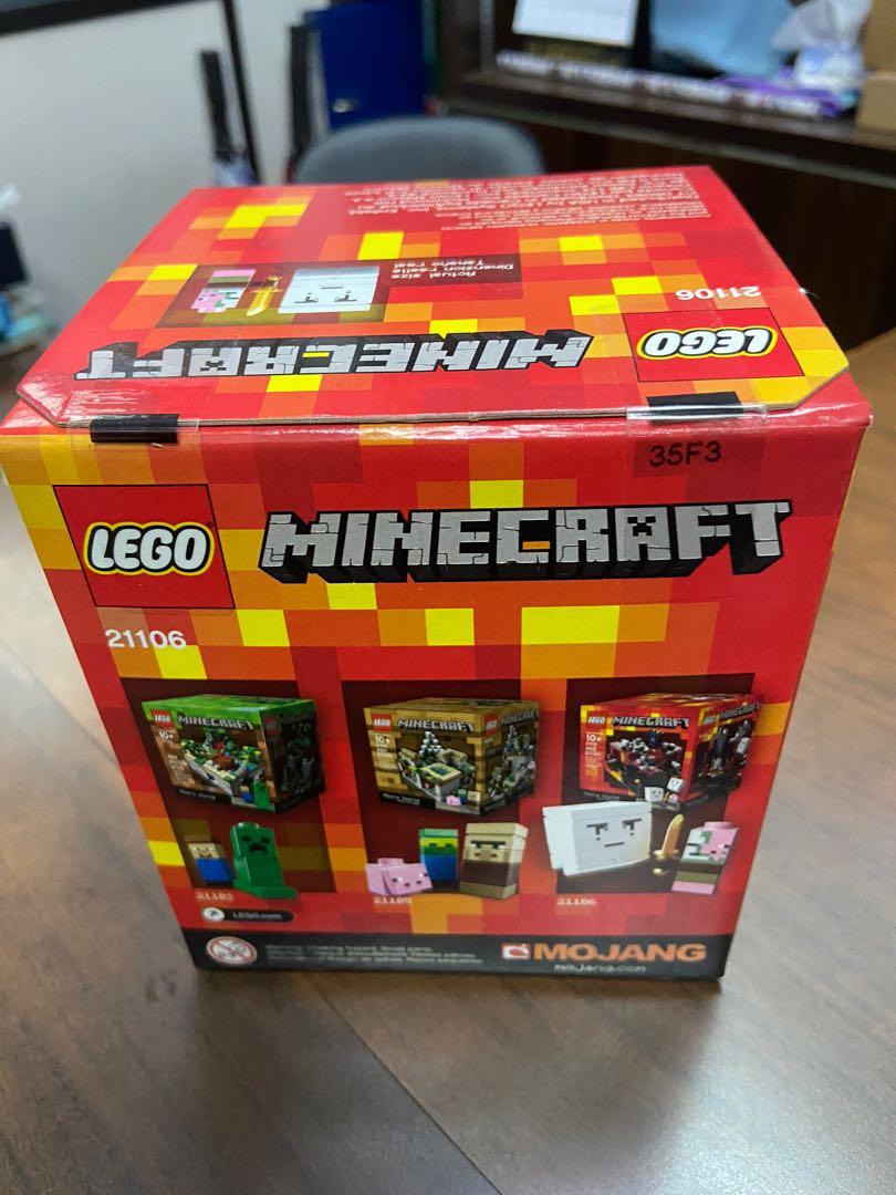 Lego Minecraft 21106 The Nether (retired), Hobbies & Toys, Toys & Games ...