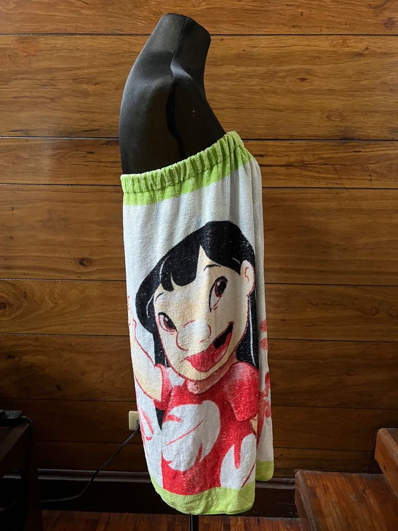 lilo & stitch bath robe towel, Babies & Kids, Bathing & Changing ...