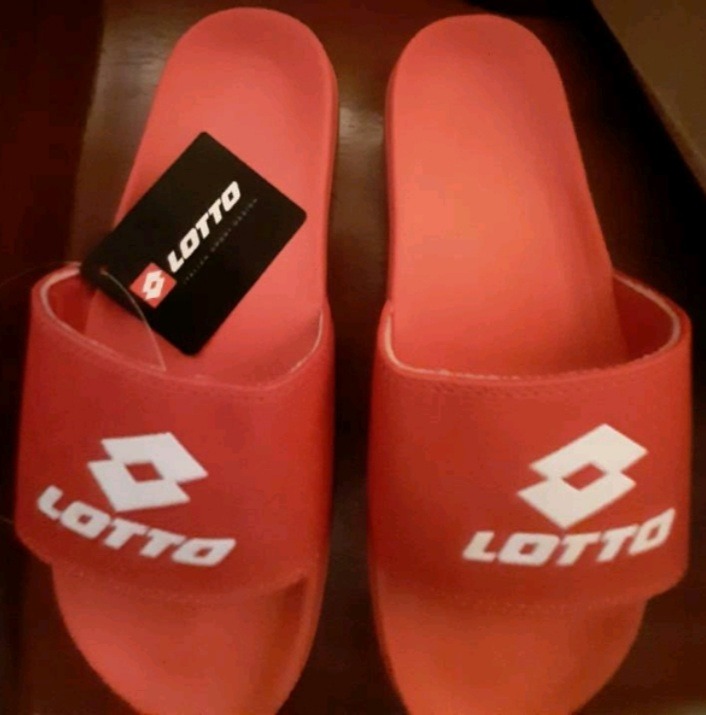 Lotto Slide, Luxury, Sneakers & Footwear on Carousell