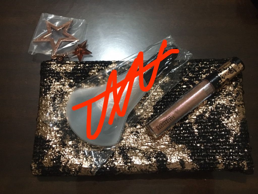 MAC Pink Sprinkle of Shine Partial Set, Beauty & Personal Care, Face ...