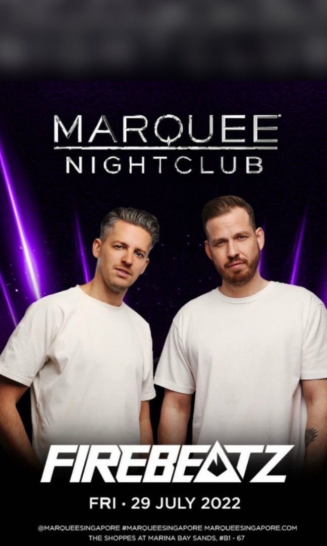 Marquee tickets, Tickets & Vouchers, Event Tickets on Carousell