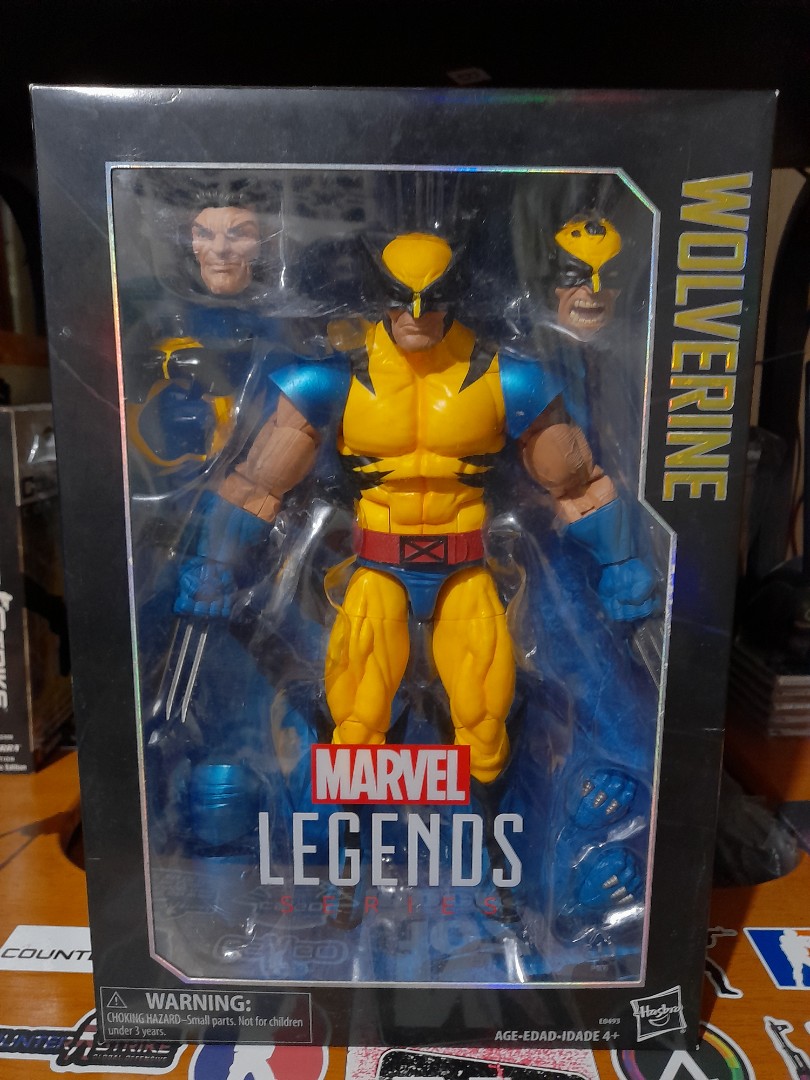 Marvel Legends Wolverine 12" inches hasbro 1/6 scale x-men xmen Logan ...