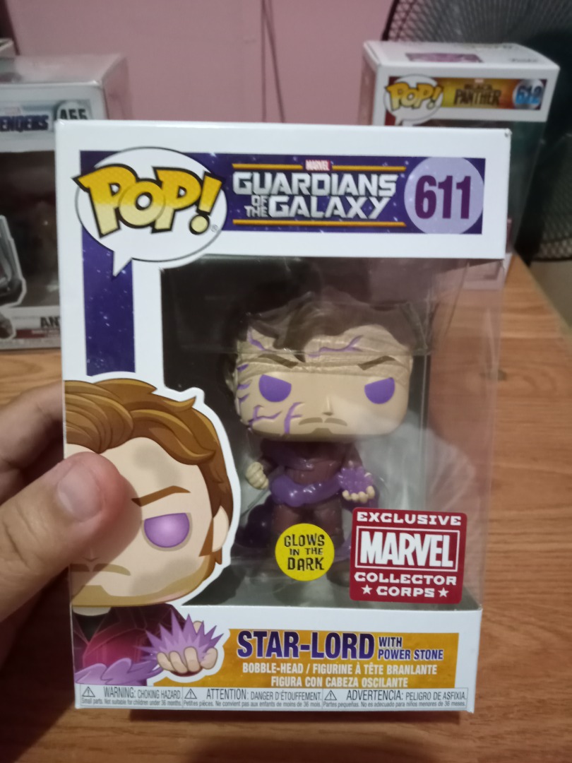 MIB STAR-LORD EXCLUSIVE MARVEL COLLECTOR CORPS FUNKO POP, Hobbies ...