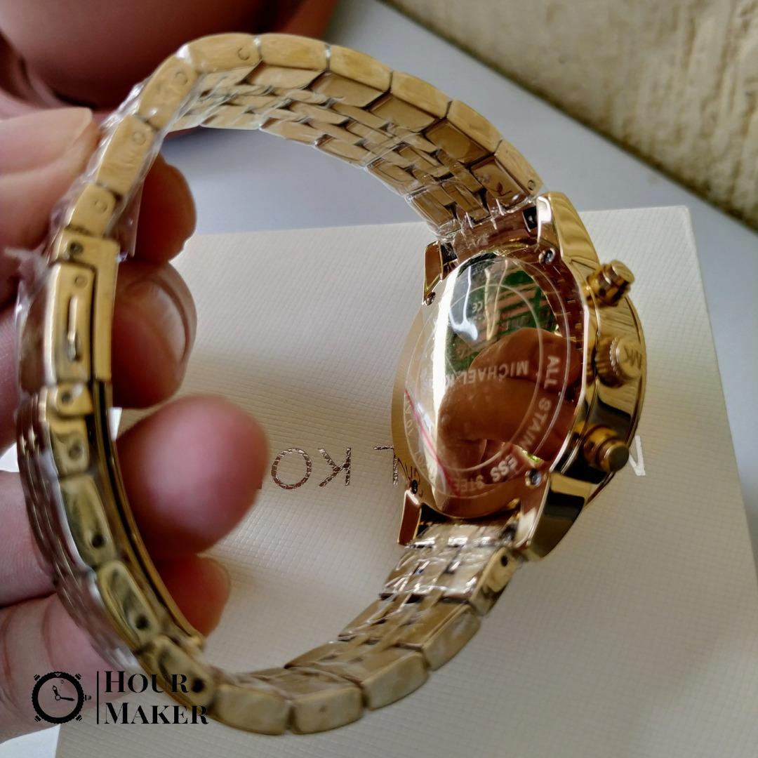 MICHAEL KORS MK5676 Ritz Chronograph Gold-tone Ladies Watch, Women's ...