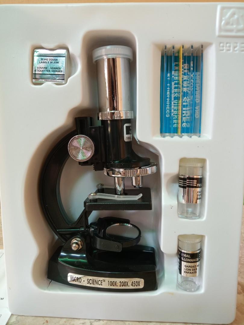 MICRO-SCIENCE MICROSCOPE TOY, Hobbies & Toys, Stationary & Craft ...