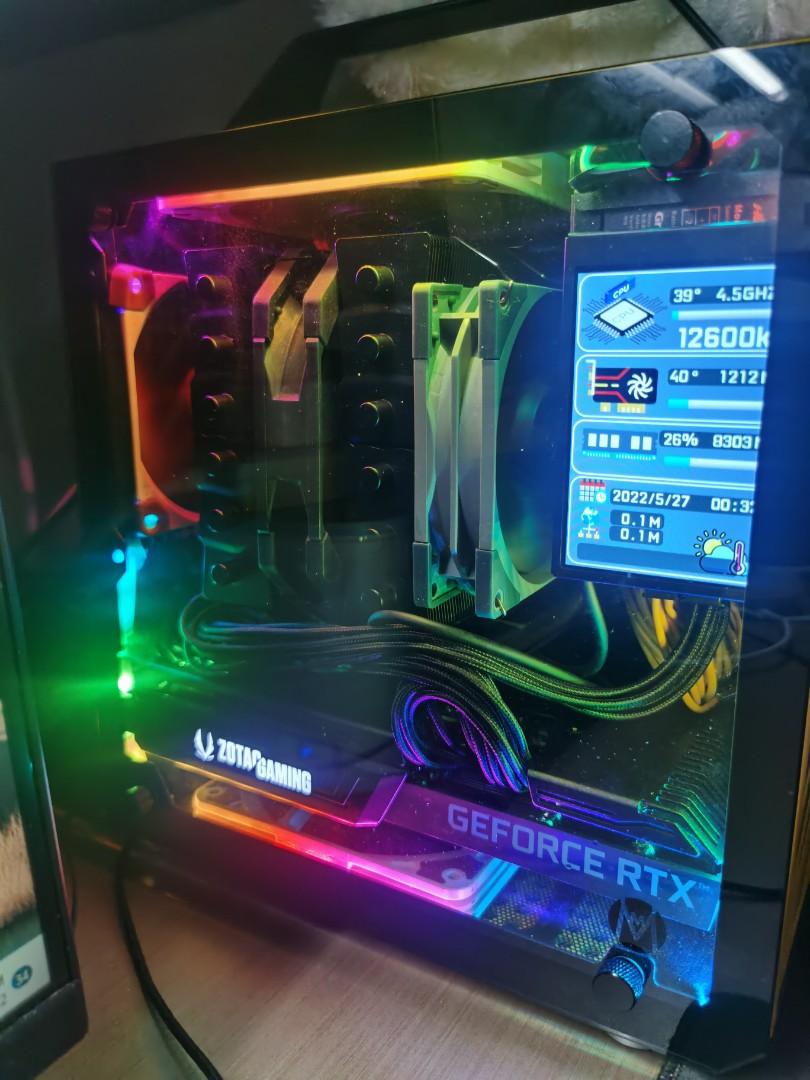 mini auxiliary screen for desktop PC, Computers & Tech, Desktops on ...