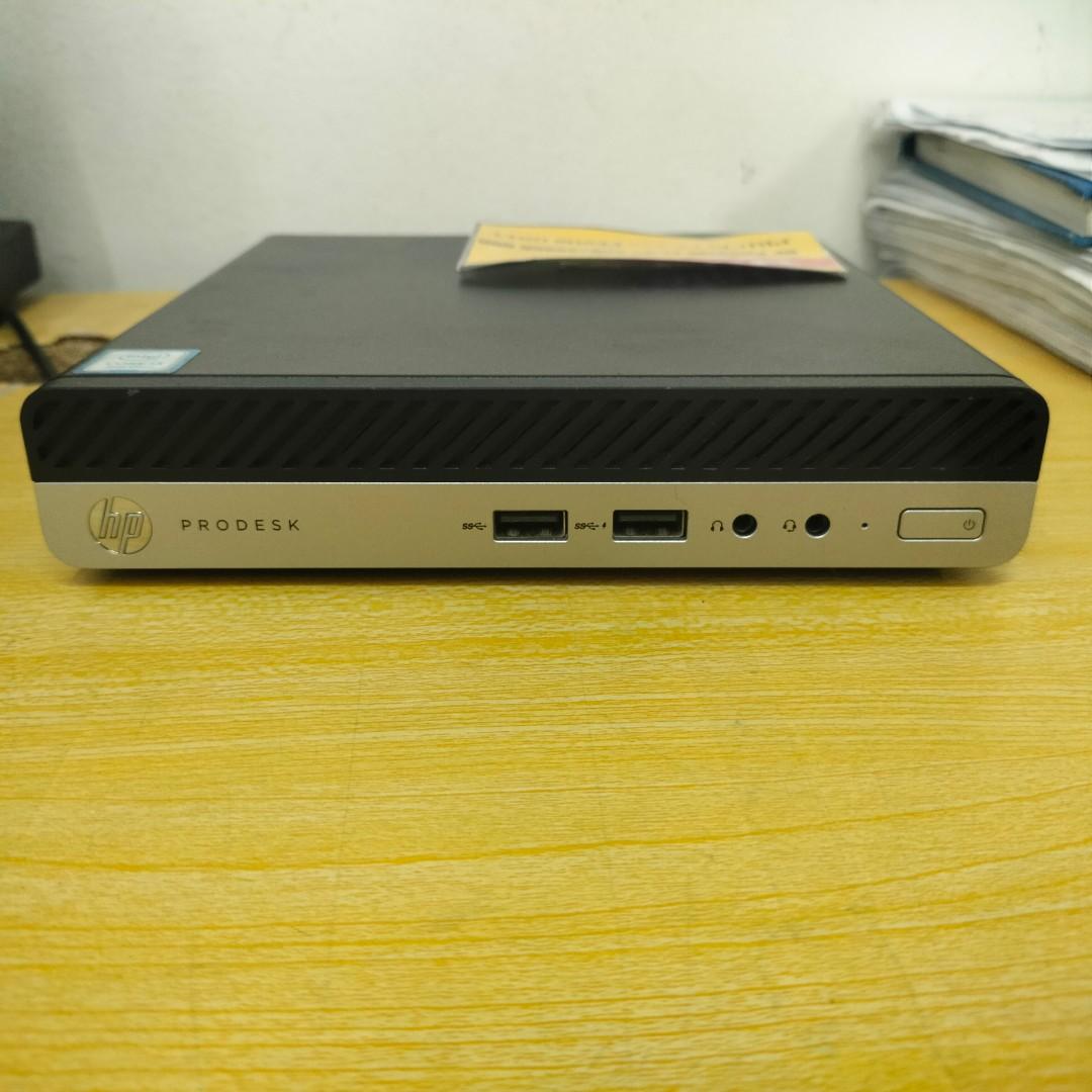 Mini Pc Hp Prodesk I Th Gen Gb Gb Hdd Computers Tech Desktops On Carousell