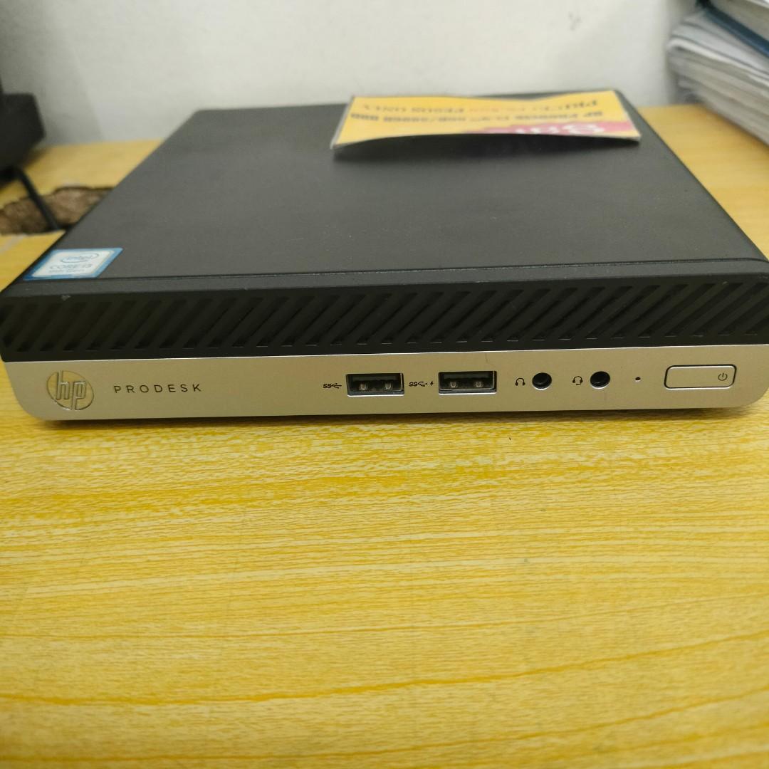 MINI PC HP PRODESK I3-9TH GEN 8GB/500GB HDD, Computers & Tech, Desktops ...