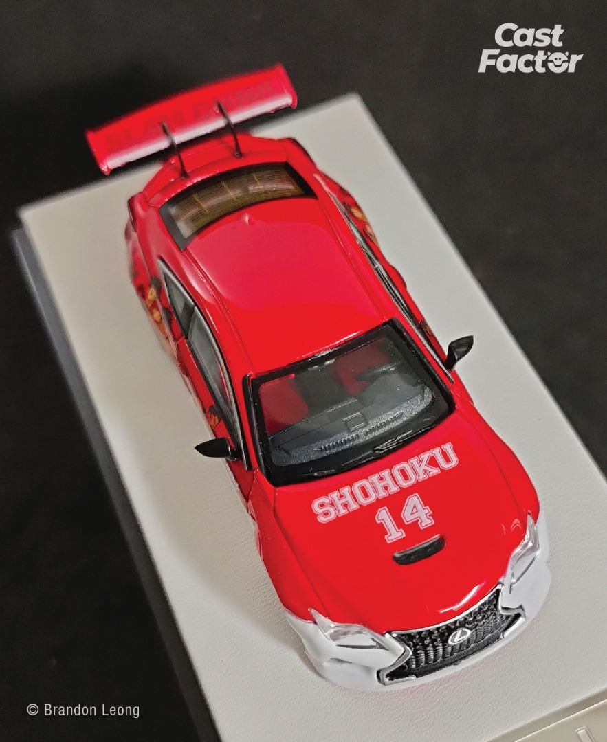 ModernArt 1:64 Lexus RCF Slam Dunk #14 with Hisashi Mitsui Figure ...
