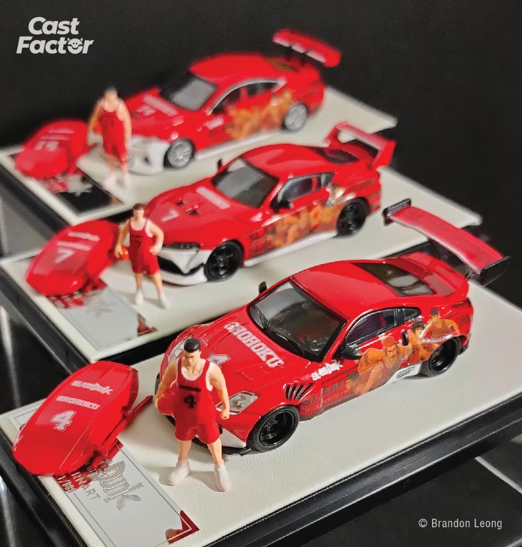 ModernArt 1:64 Lexus RCF Slam Dunk #14 with Hisashi Mitsui Figure ...