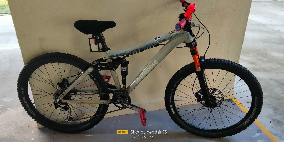 Mongoose full sus 26inch S, Sports Equipment, Bicycles & Parts ...