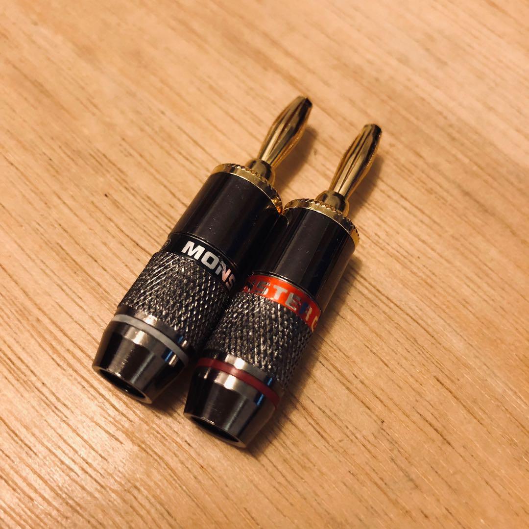 Monster Cable Banana Plug Audio, Audio, Soundbars, Speakers ...