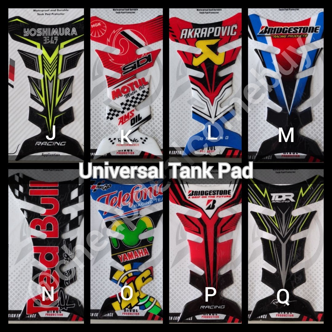 Motorcycle Tank Pad (part 2), Motorcycles, Motorcycle Accessories on ...