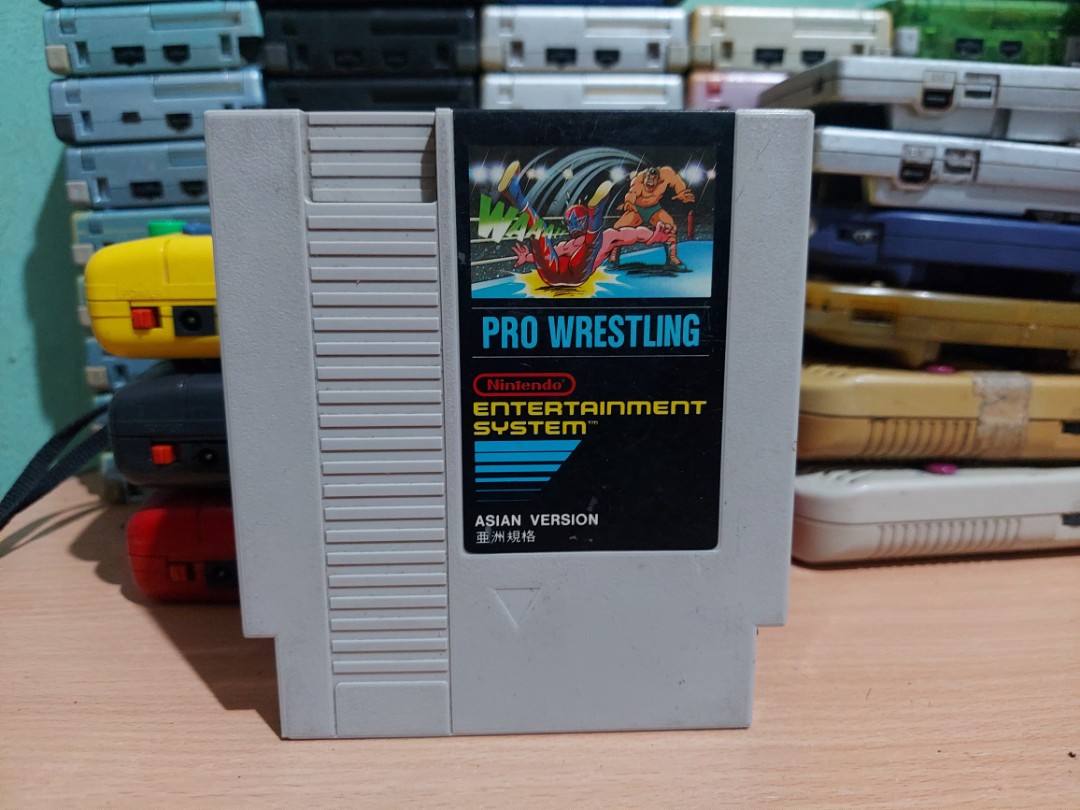 NES Pro Wrestling * RARE* Asian Version, Video Gaming, Video Games ...