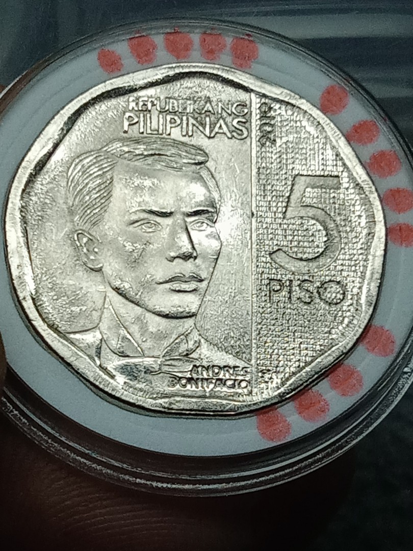 Nonagon 2019.error.5 peso, Hobbies & Toys, Memorabilia & Collectibles ...