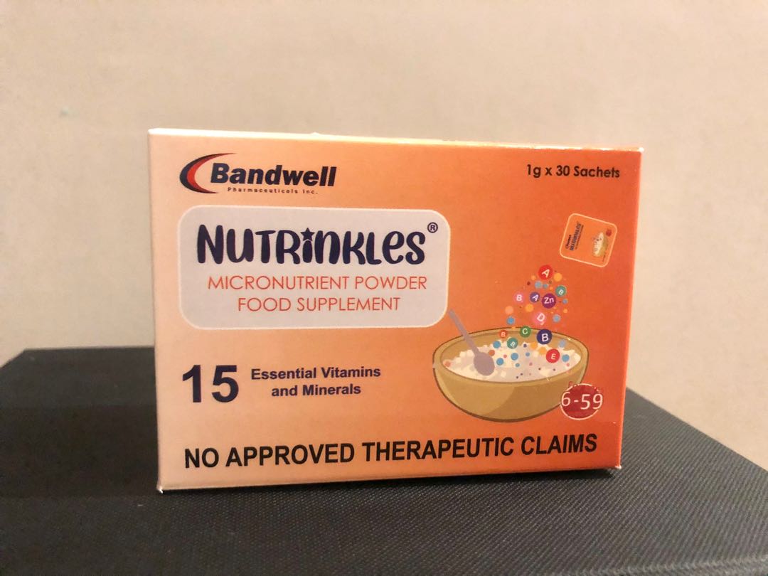 Nutrinkles Micronutrient Powder, Babies & Kids, Nursing & Feeding ...