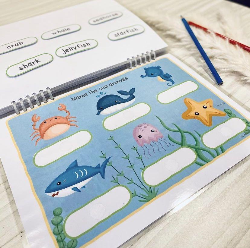 Ocean Busy Book, Babies & Kids, Infant Playtime on Carousell