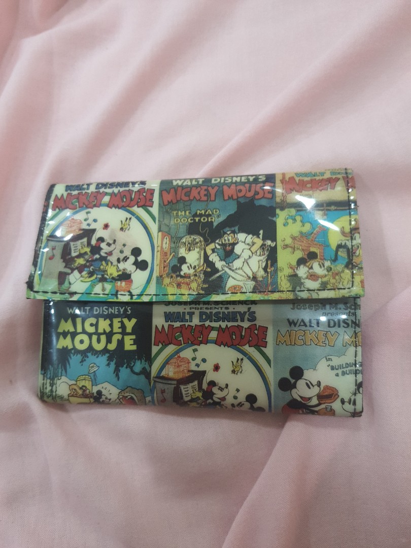 Disney Mickey Mouse Vintage Wallet, Women's Fashion, Bags & Wallets ...