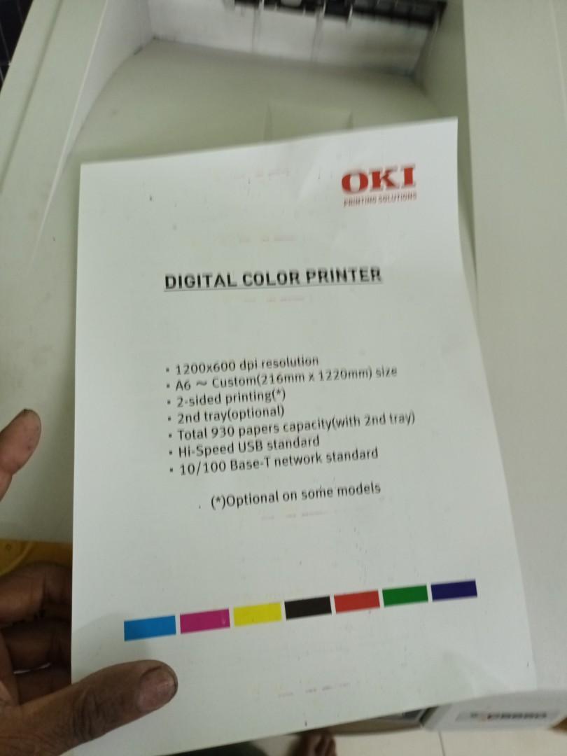 Ok a4 colour printer, Computers & Tech, Printers, Scanners & Copiers on ...