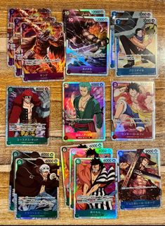 One Piece, card game, tcg, rare cards, $2 each, Hobbies & Toys, Toys ...